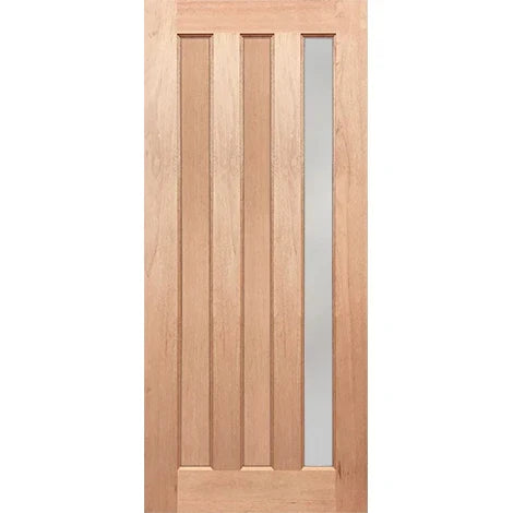 Oxford 2P1G Modern Internal - Translucent – Complete Doors Online