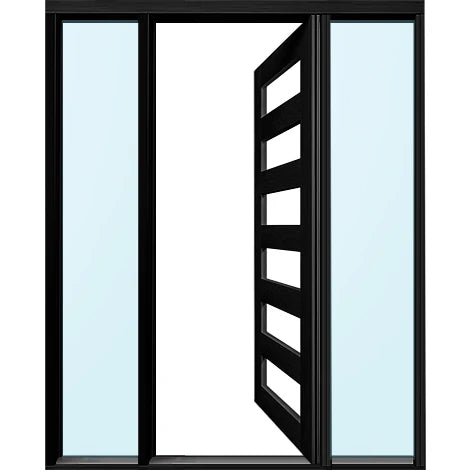 Elite XE Aluminium Entry Frame EG/FG To Suit 1 x Door & 2 x Sidelites ...