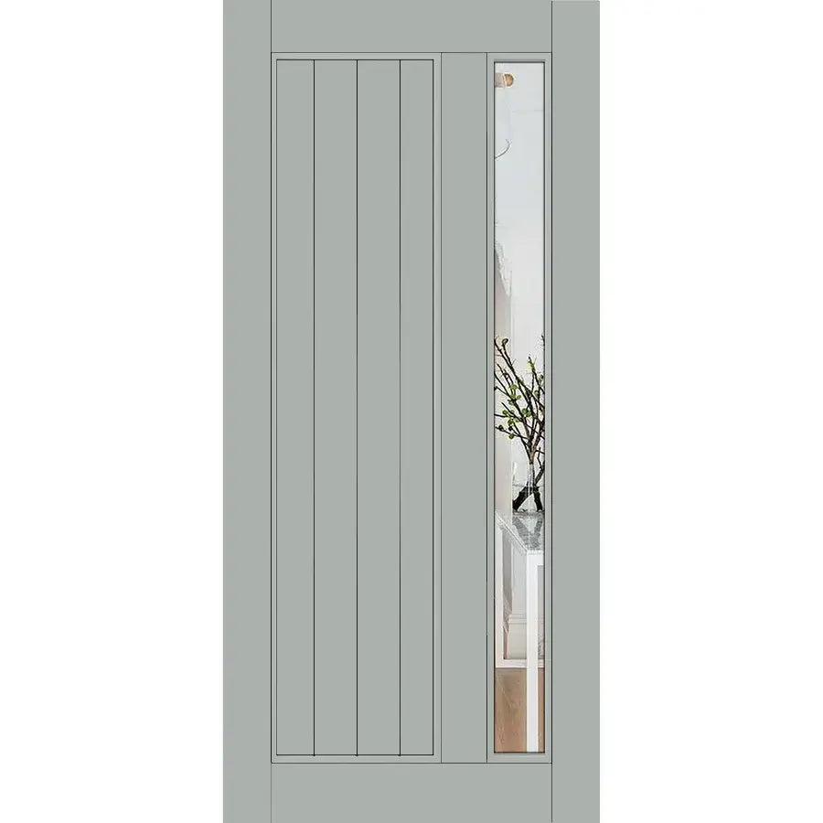 Strata DG 11T - Matt Gull Grey – Complete Doors Online