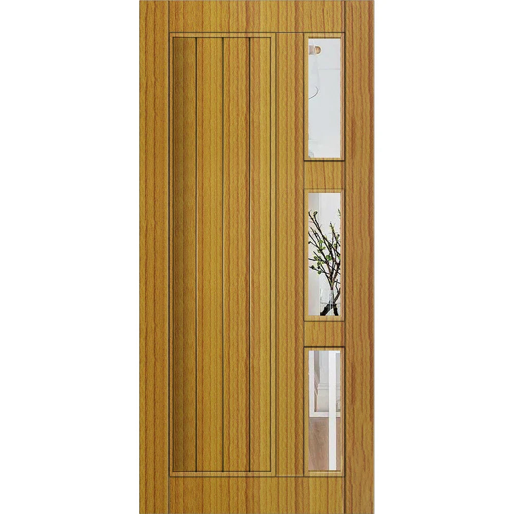 Strata DG 13T - Light Cedar – Complete Doors Online