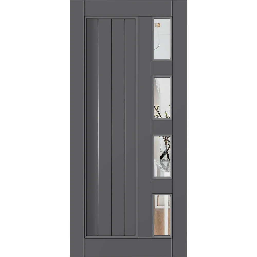 Strata DG 14T - Matt Woodland Grey – Complete Doors Online
