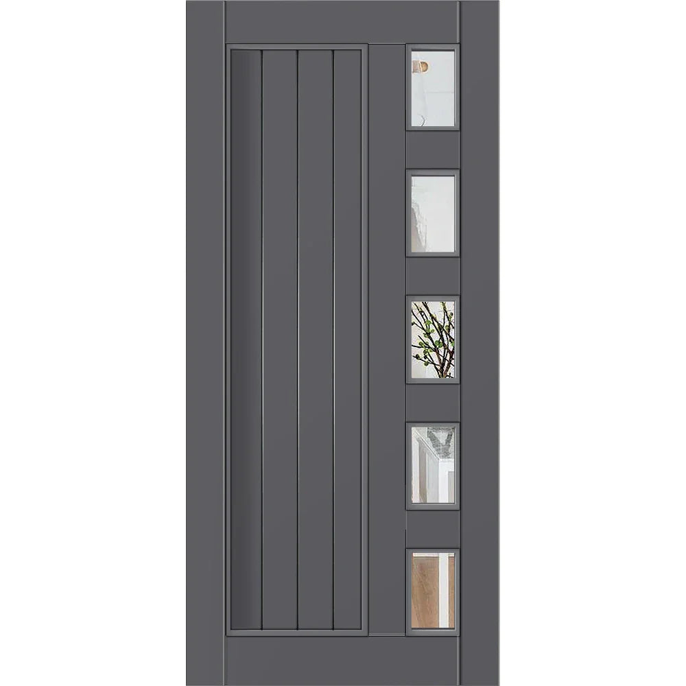 Strata DG 15T - Matt Woodland Grey – Complete Doors Online