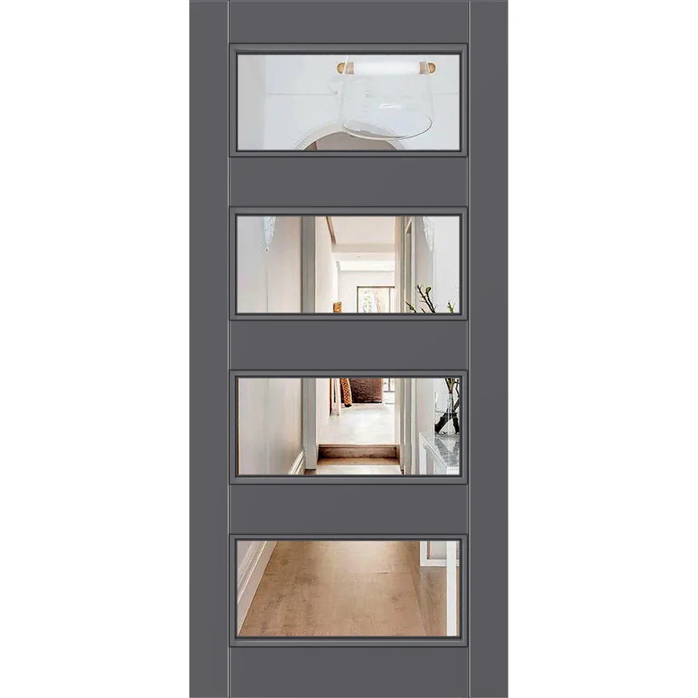 Strata DG 24L - Matt Woodland Grey – Complete Doors Online