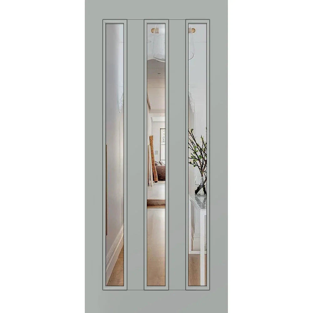Strata DG 3L- Matt Gull Grey – Complete Doors Online
