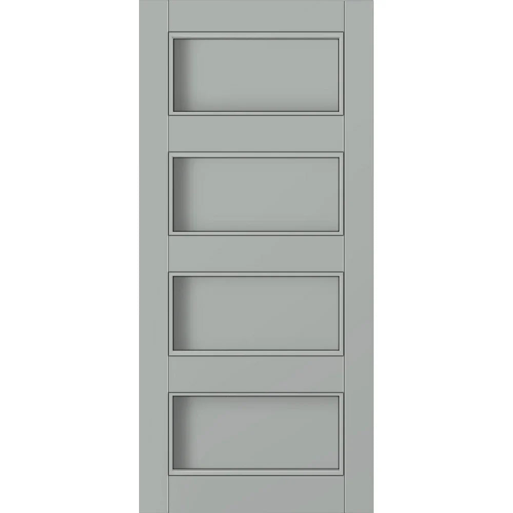 Strata DG 7P - Matt Gull Grey – Complete Doors Online