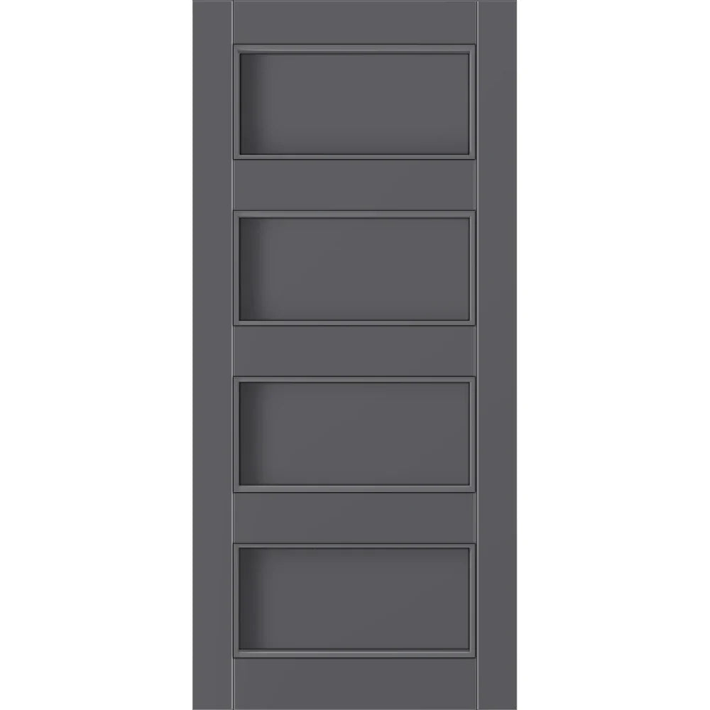 Strata DG 7P - Matt Woodland Grey – Complete Doors Online