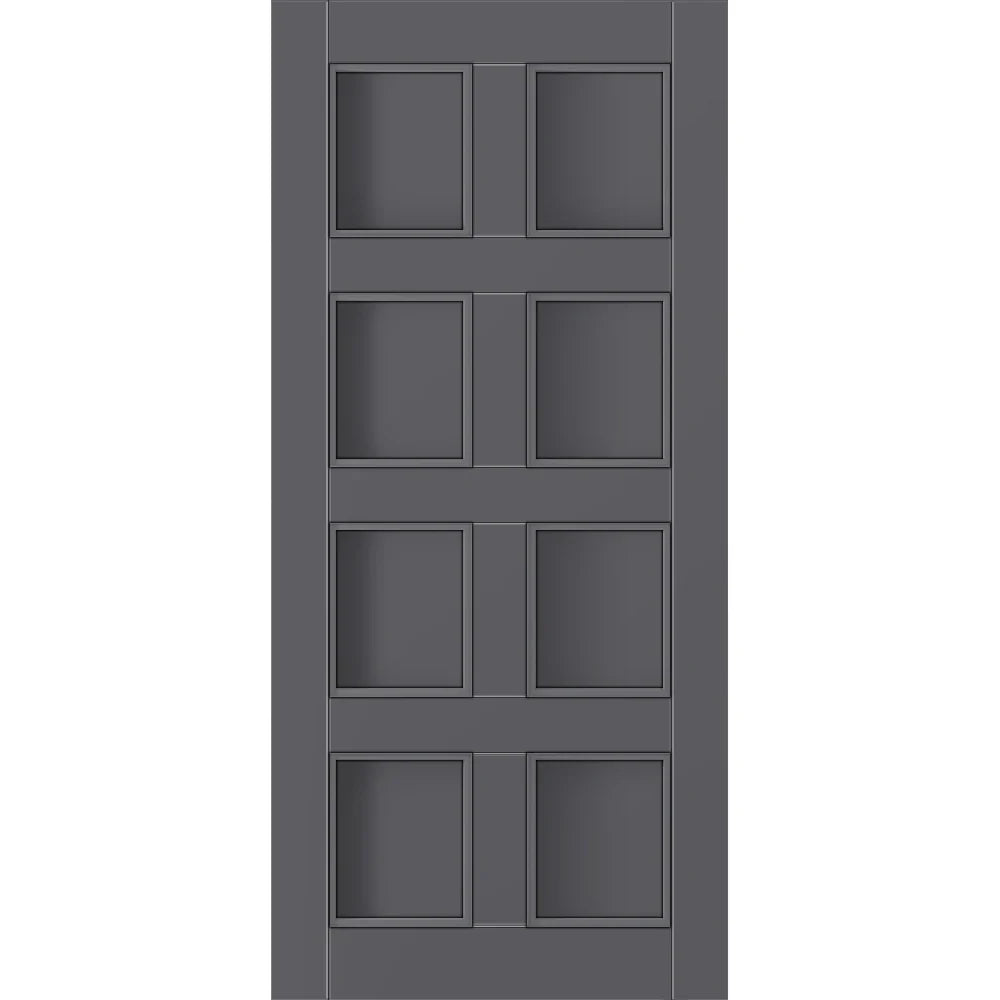 Strata DG 8P - Matt Woodland Grey – Complete Doors Online