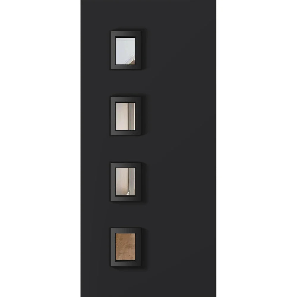 Strata FL11 - Matt Black – Complete Doors Online
