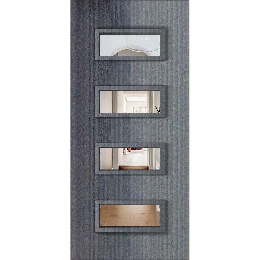 Strata FL24 - Black Riverwood – Complete Doors Online