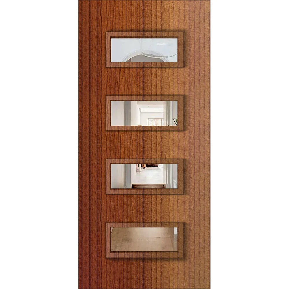 Strata FL24 - Dark Cedar – Complete Doors Online