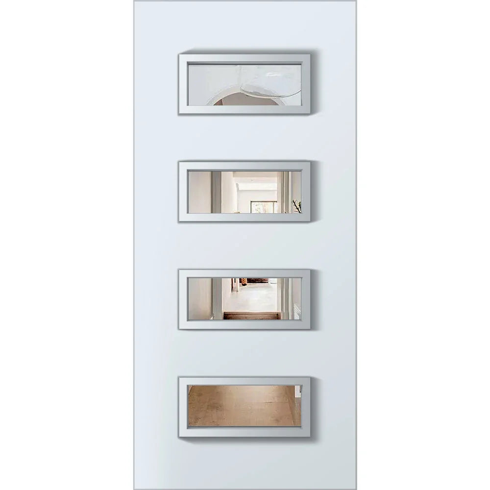 Strata FL24 - Matt Arctic White – Complete Doors Online