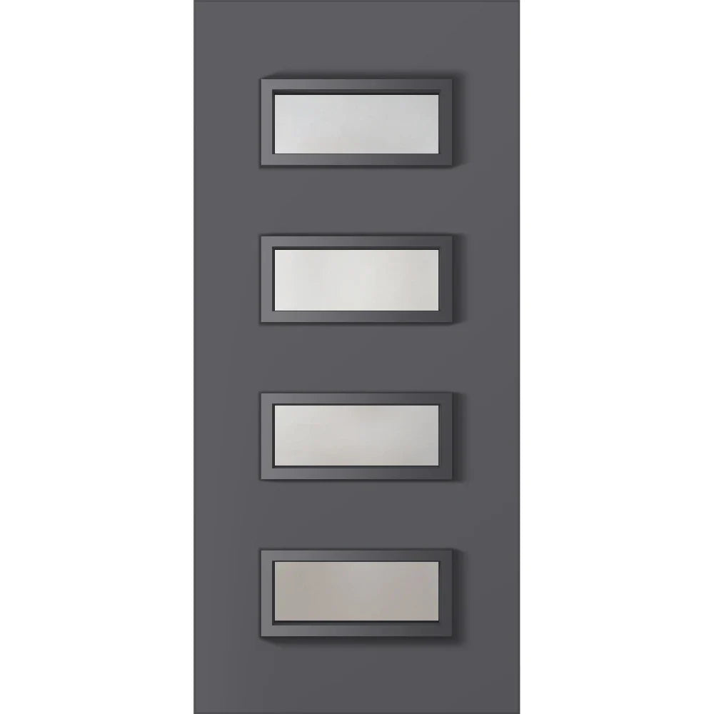 Strata FL24 - Matt Woodland Grey – Complete Doors Online
